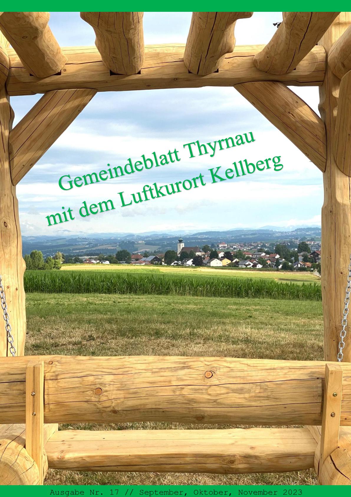Gemeindeblatt 03/2023 – Gemeinde Thyrnau
